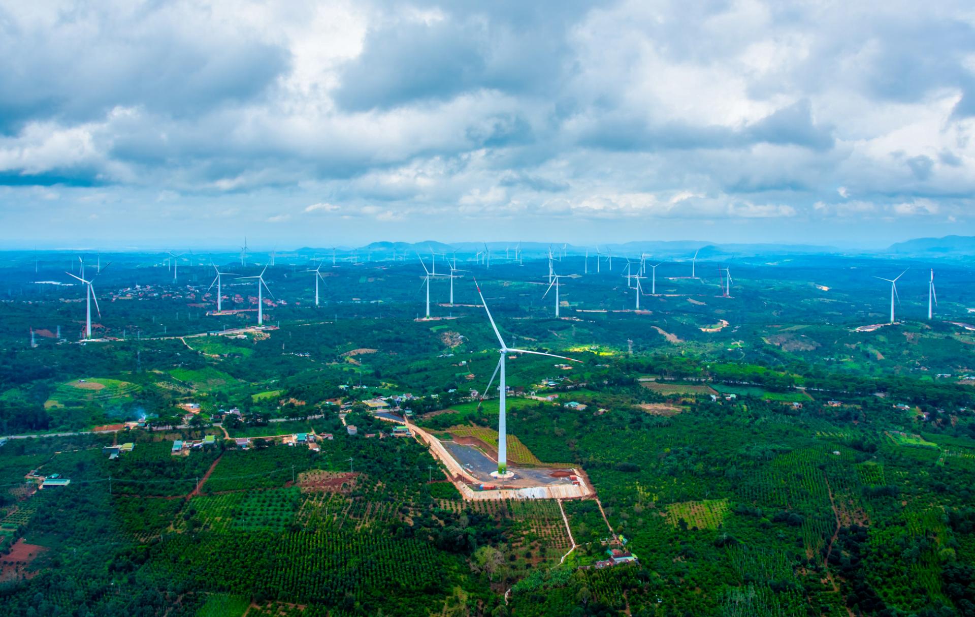 Trên cánh đồng điện gió lớn nhất Việt Nam