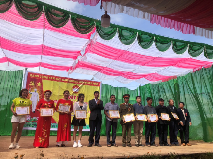 Ngày hội đại đoàn kết toàn dân tộc tại xã Ea Hiao